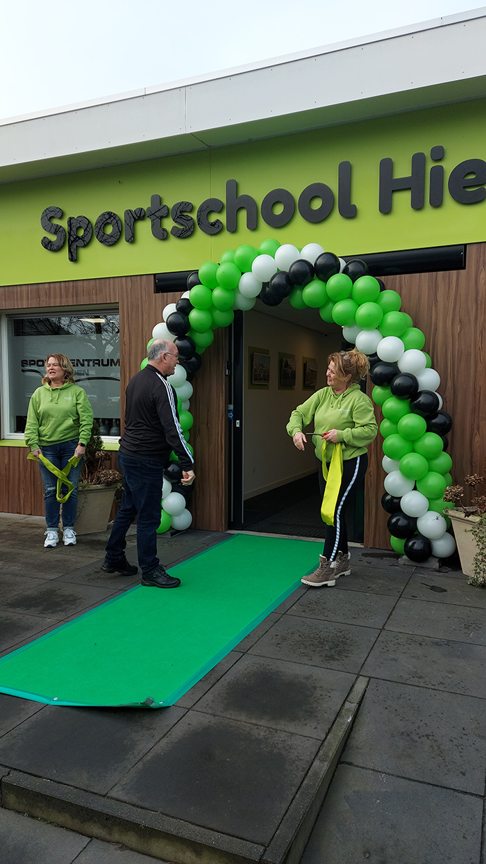 Feestelijke opening bij Sportschool Hierden na verbouwing - Harderwijksezaken.nl